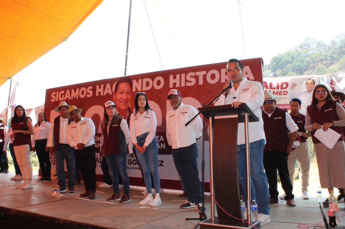 Kalid Mohamed, candidato de Morena, PT y Verde a diputado local por el ...