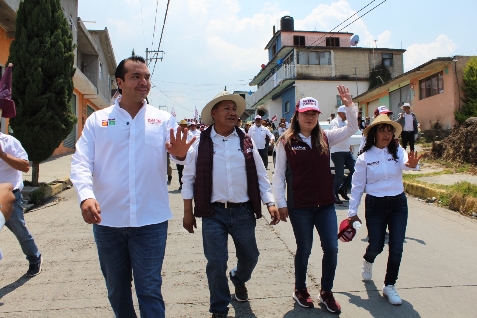 Kalid Mohamed, candidato de Morena, PT y Verde a diputado local por el ...